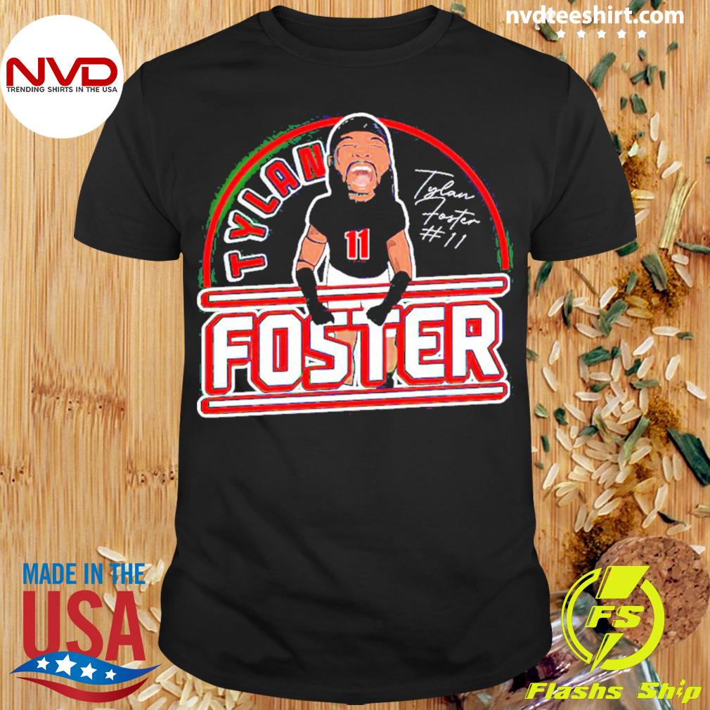 Tylan Foster Caricature Signature Shirt - NVDTeeshirt