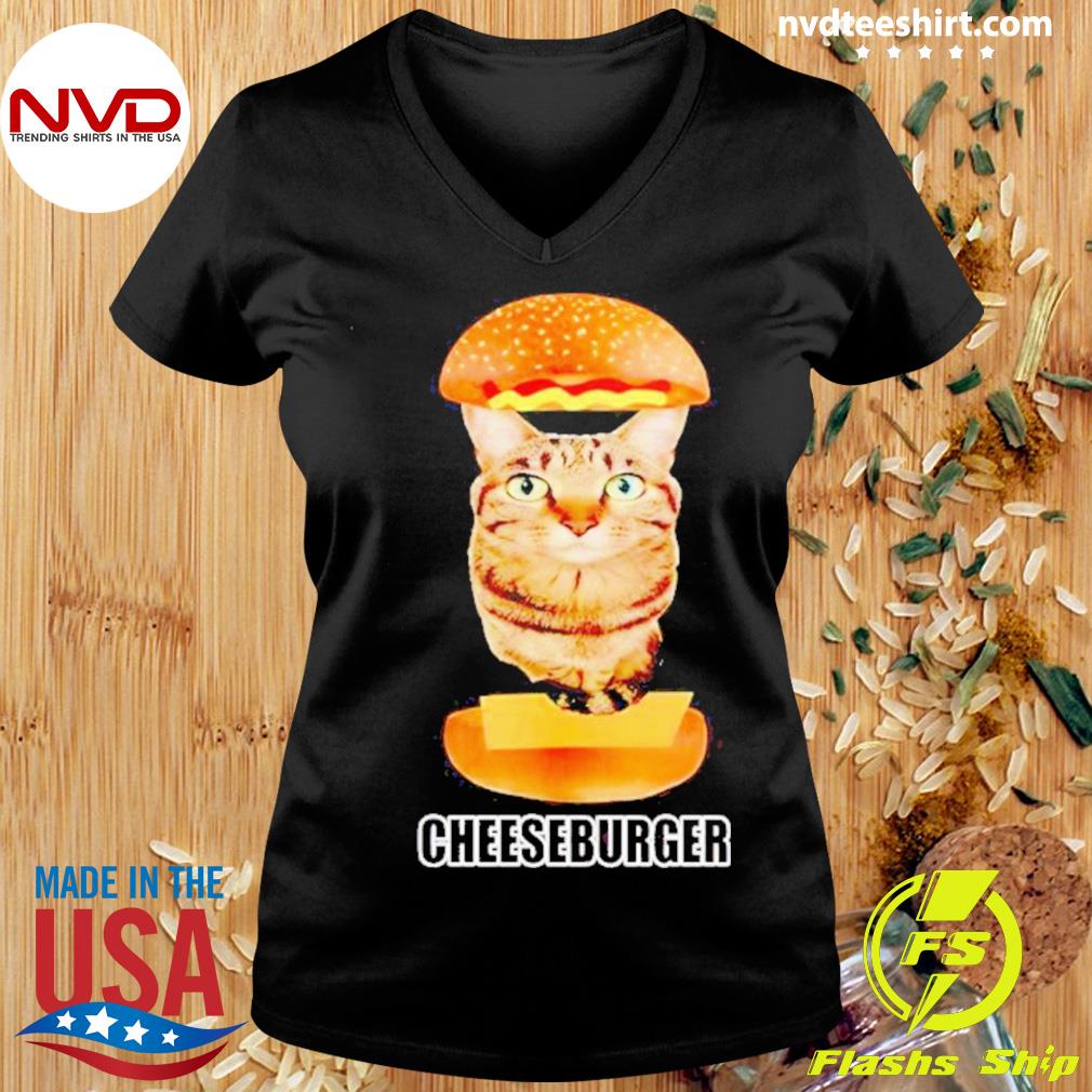 Cat Cheeseburger Shirt - NVDTeeshirt