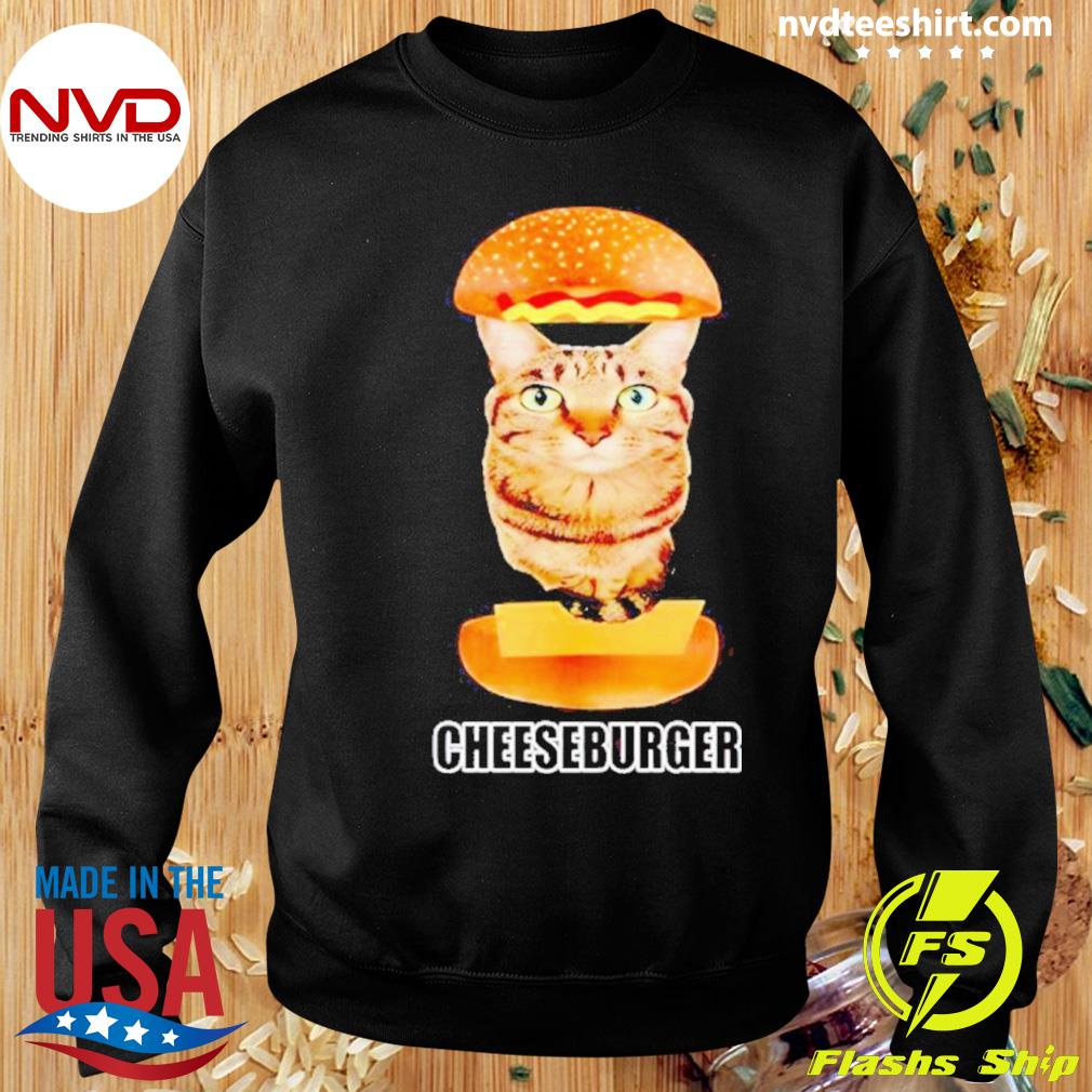 Cat Cheeseburger Shirt - NVDTeeshirt