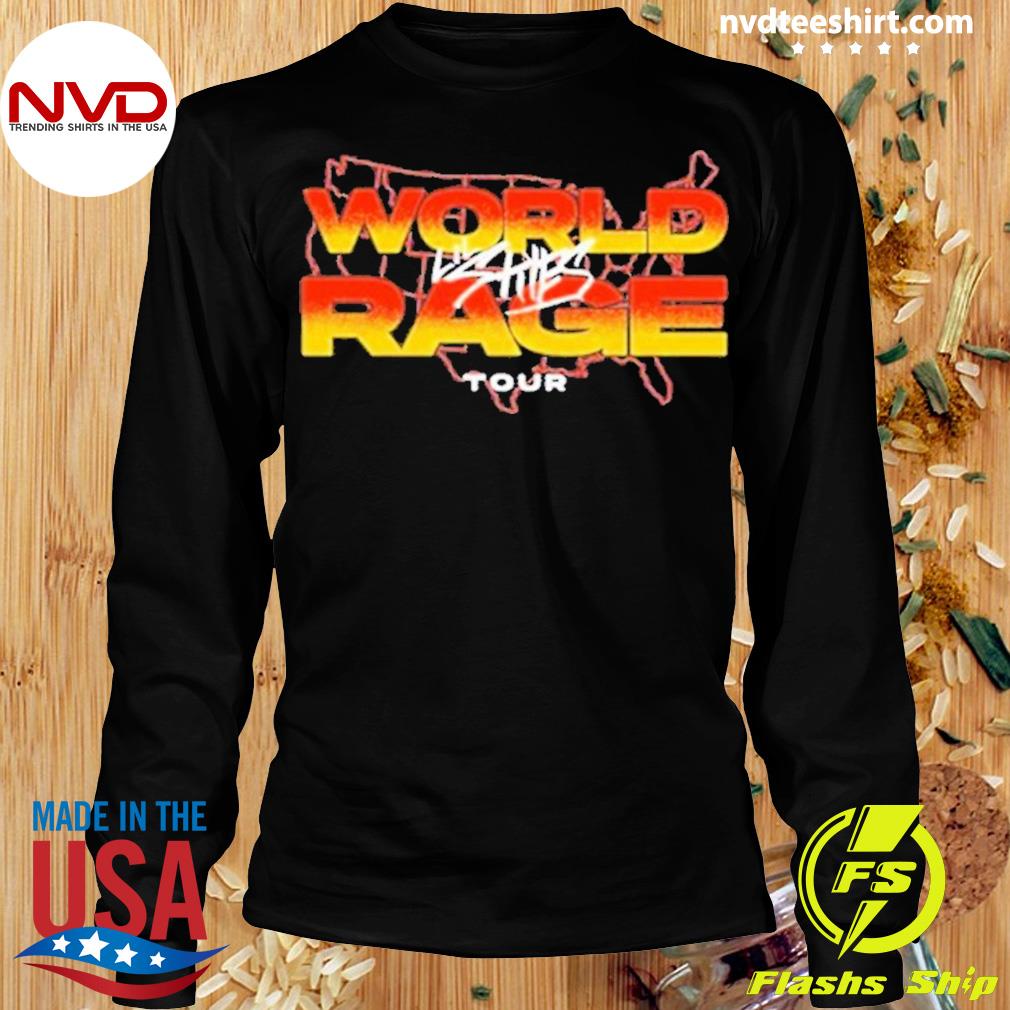 Lil Skies World Rage Tour Oct 31, 2023 Atlanta, Ga Shirt - NVDTeeshirt