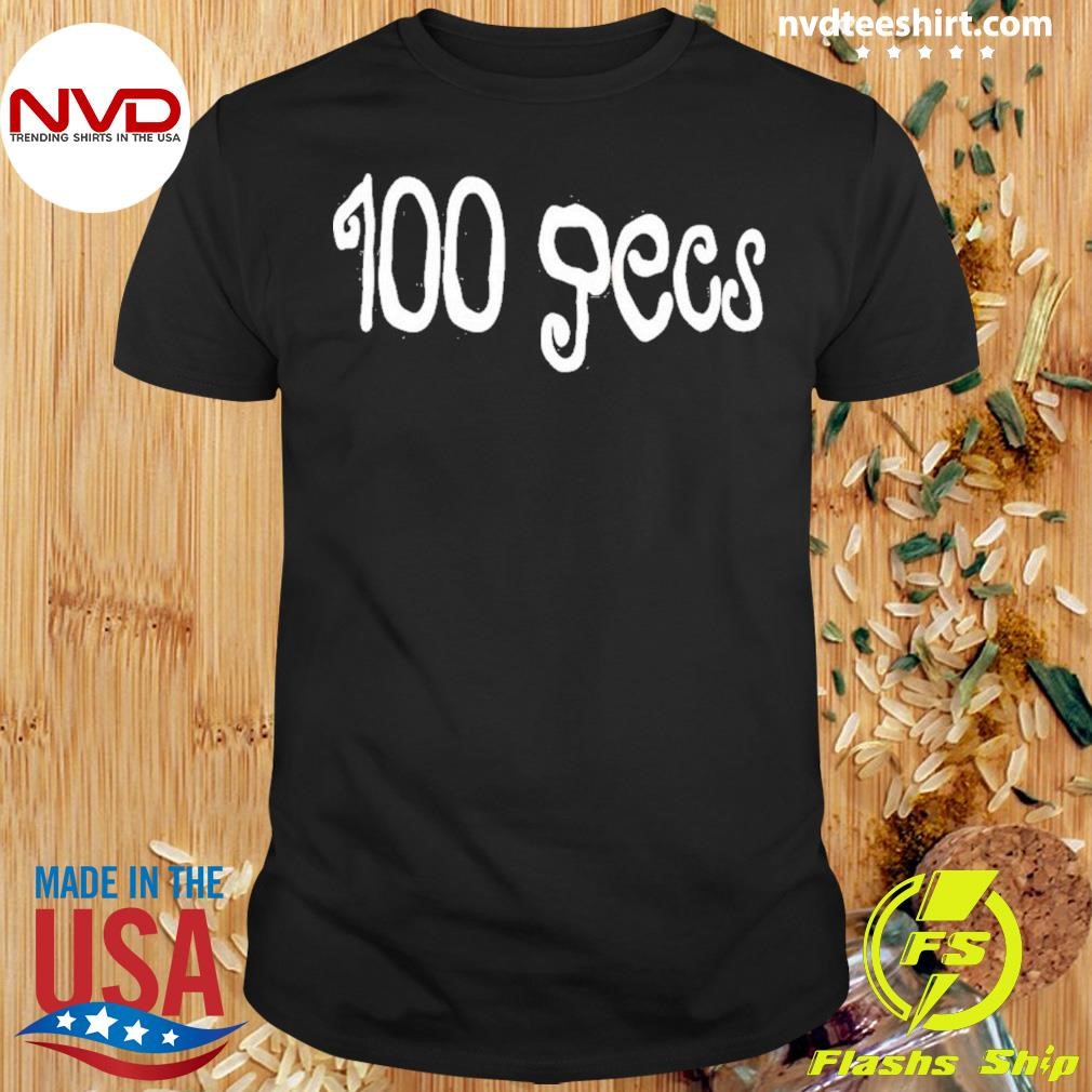 100 Gecs Curly Logo T-shirt - NVDTeeshirt