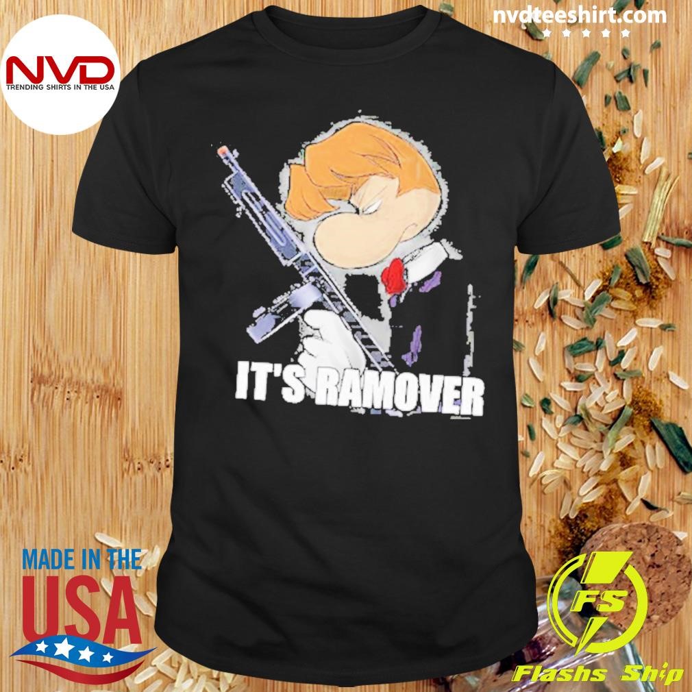 Captain Laserhawk Rayman It’s Ramover Merch T-shirt - NVDTeeshirt
