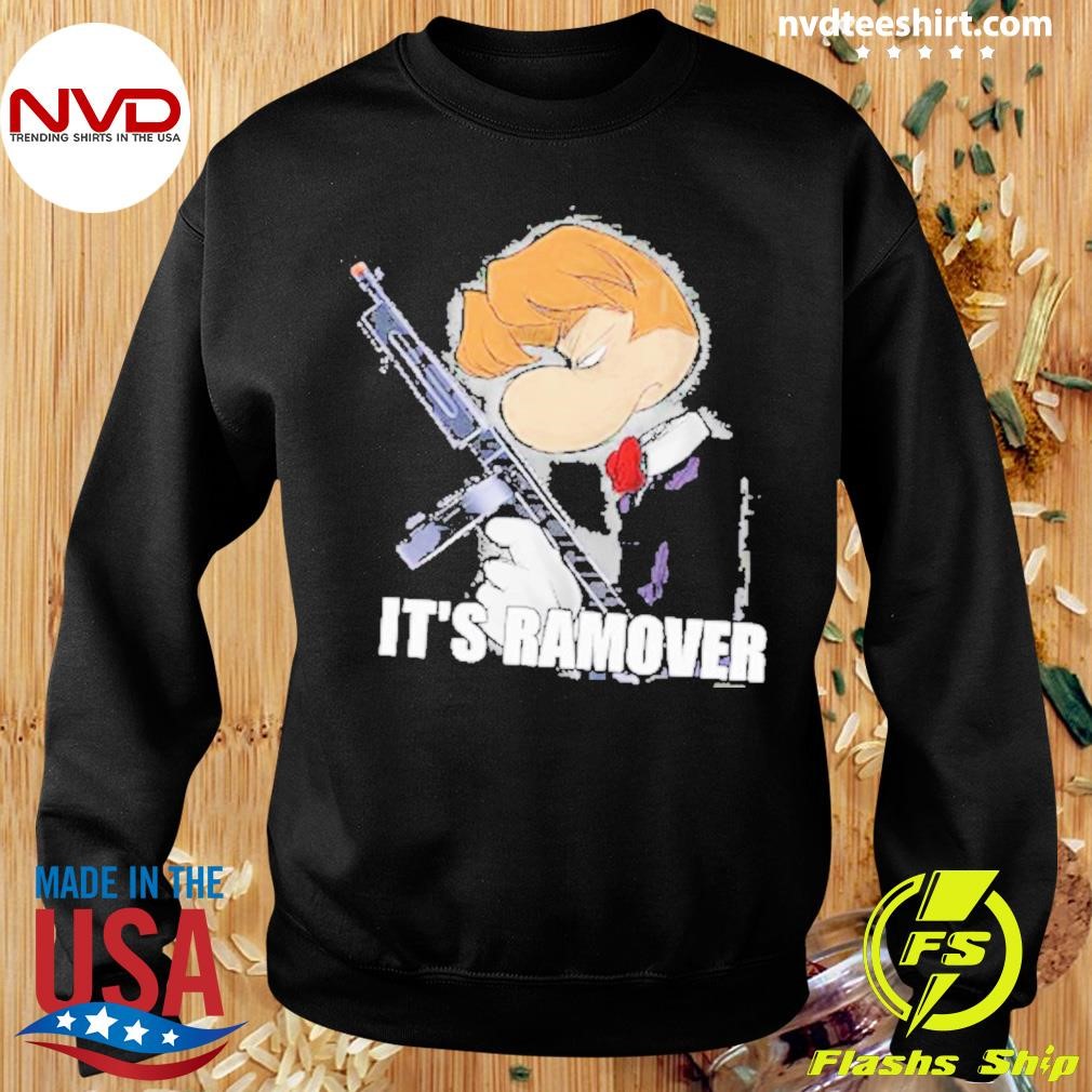 Captain Laserhawk Rayman It’s Ramover Merch T-shirt - NVDTeeshirt