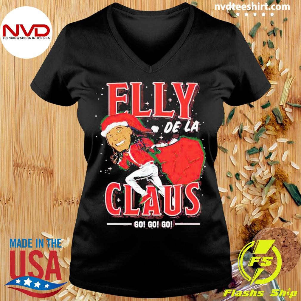 Elly De La Cruz Santa Claus Go Go Go Christmas Shirt - NVDTeeshirt