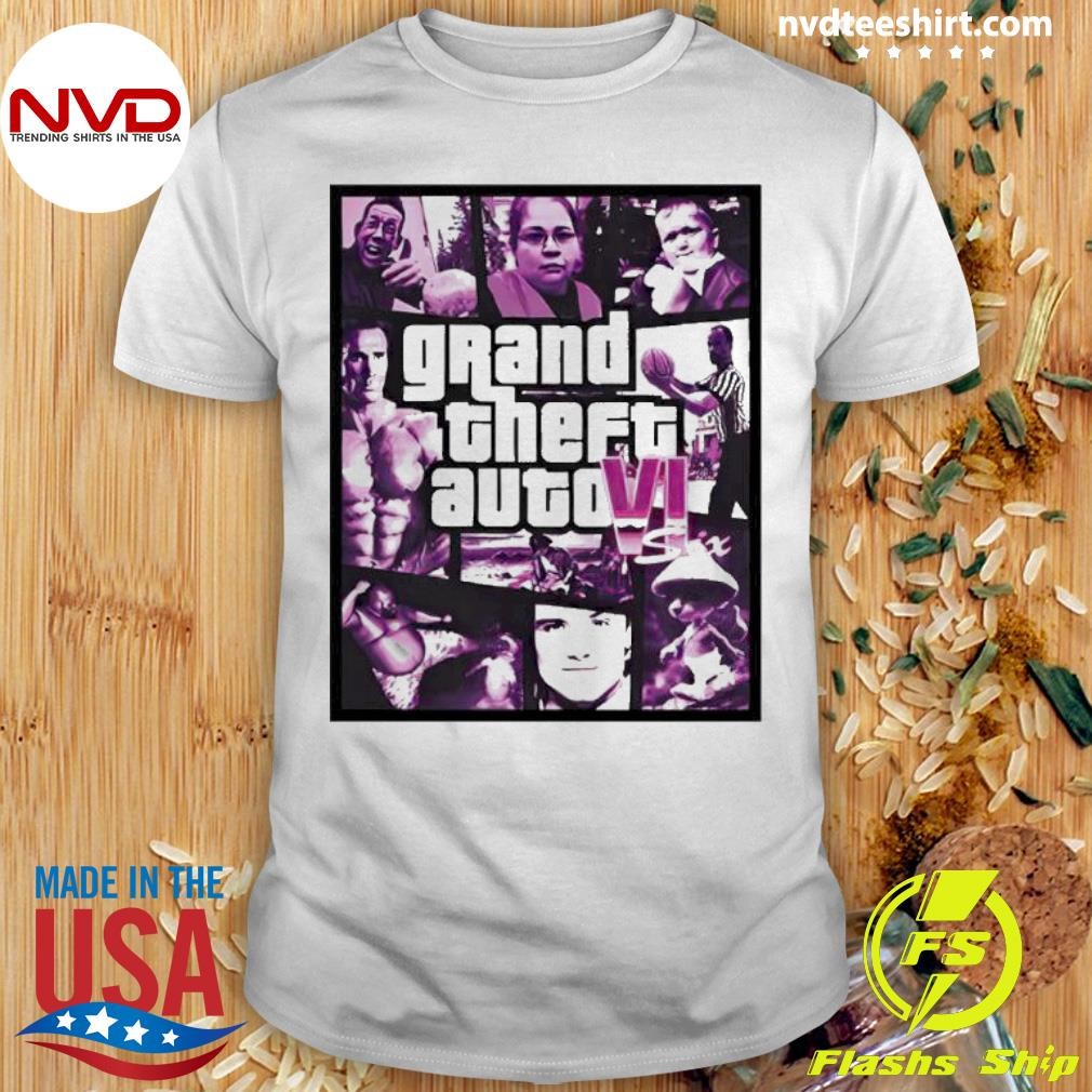 Grand Theft Auto Vi Shirt - NVDTeeshirt