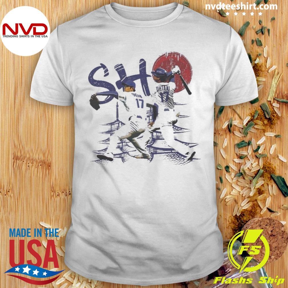 SHO Dual Shohei Ohtani Los Angeles Dodgers Shirt - NVDTeeshirt