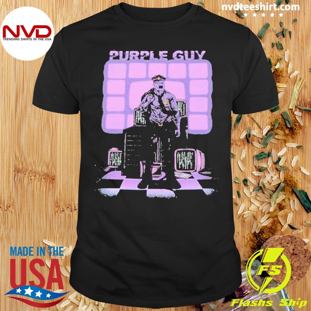 Theorywear Purple Guy Shirt - NVDTeeshirt
