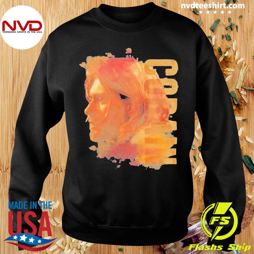 Kurt Cobain Unisex Color Side View Shirt - NVDTeeshirt