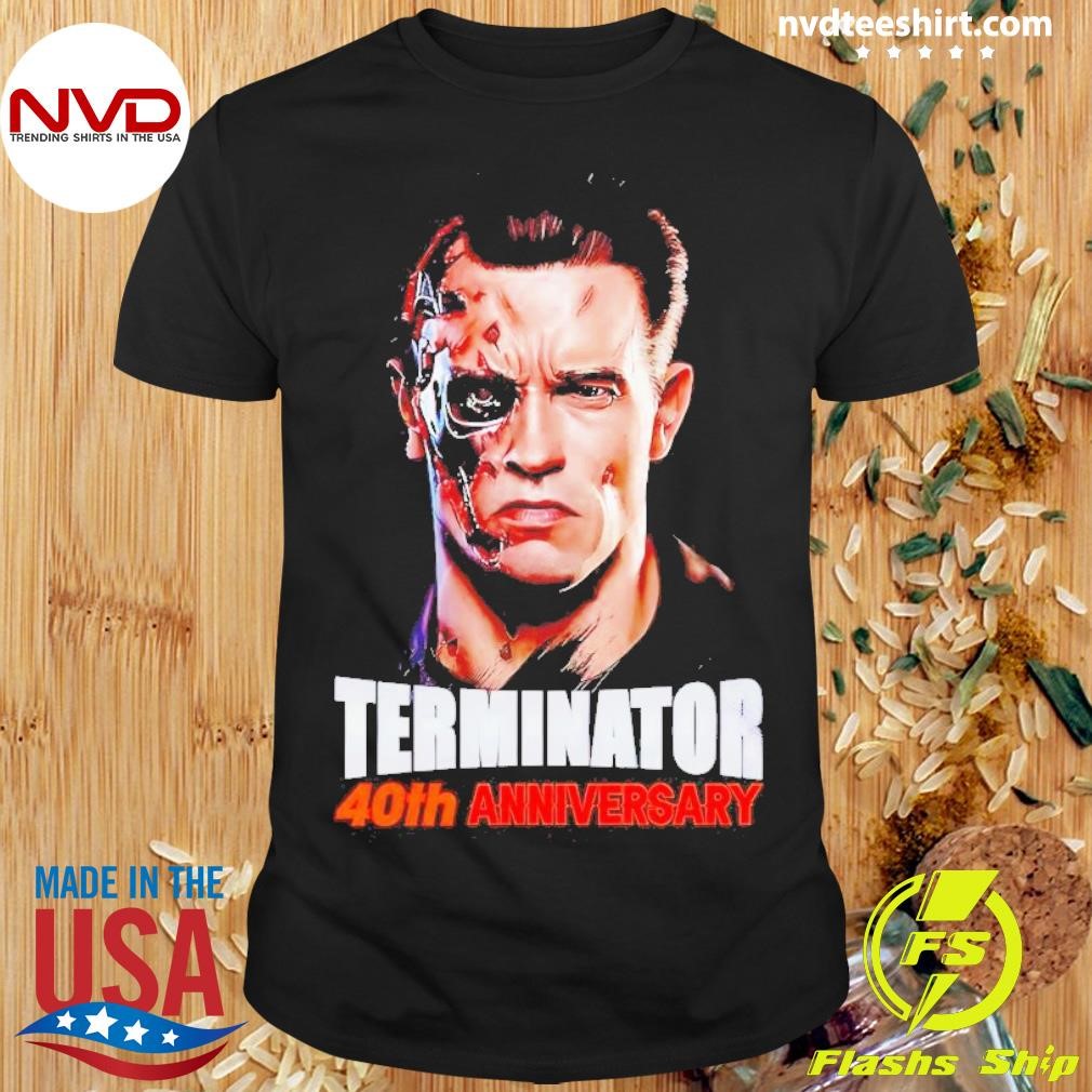 Terminator 40th Anniversary 2024 Shirt - NVDTeeshirt