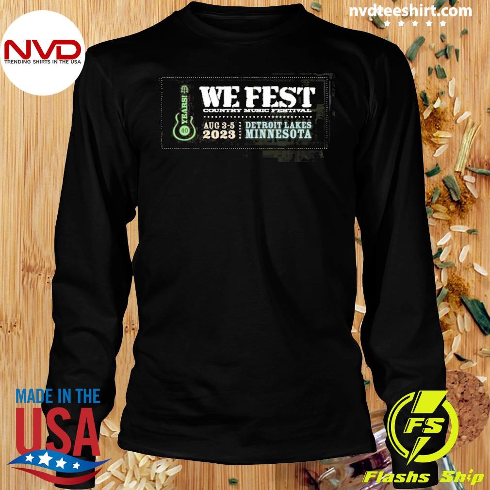 We Fest 2023 Logo Shirt - NVDTeeshirt