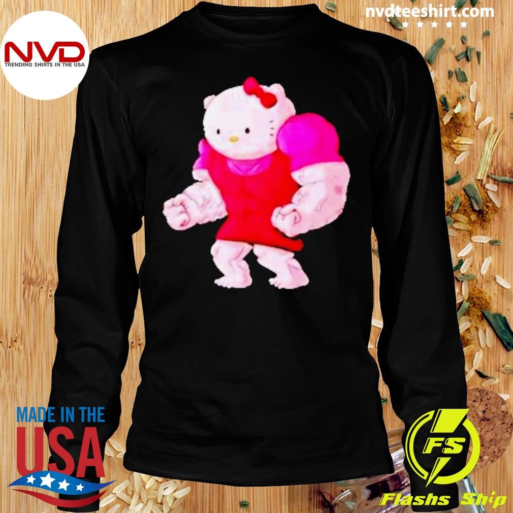 Buff Hello Kitty Gym Shirt - NVDTeeshirt