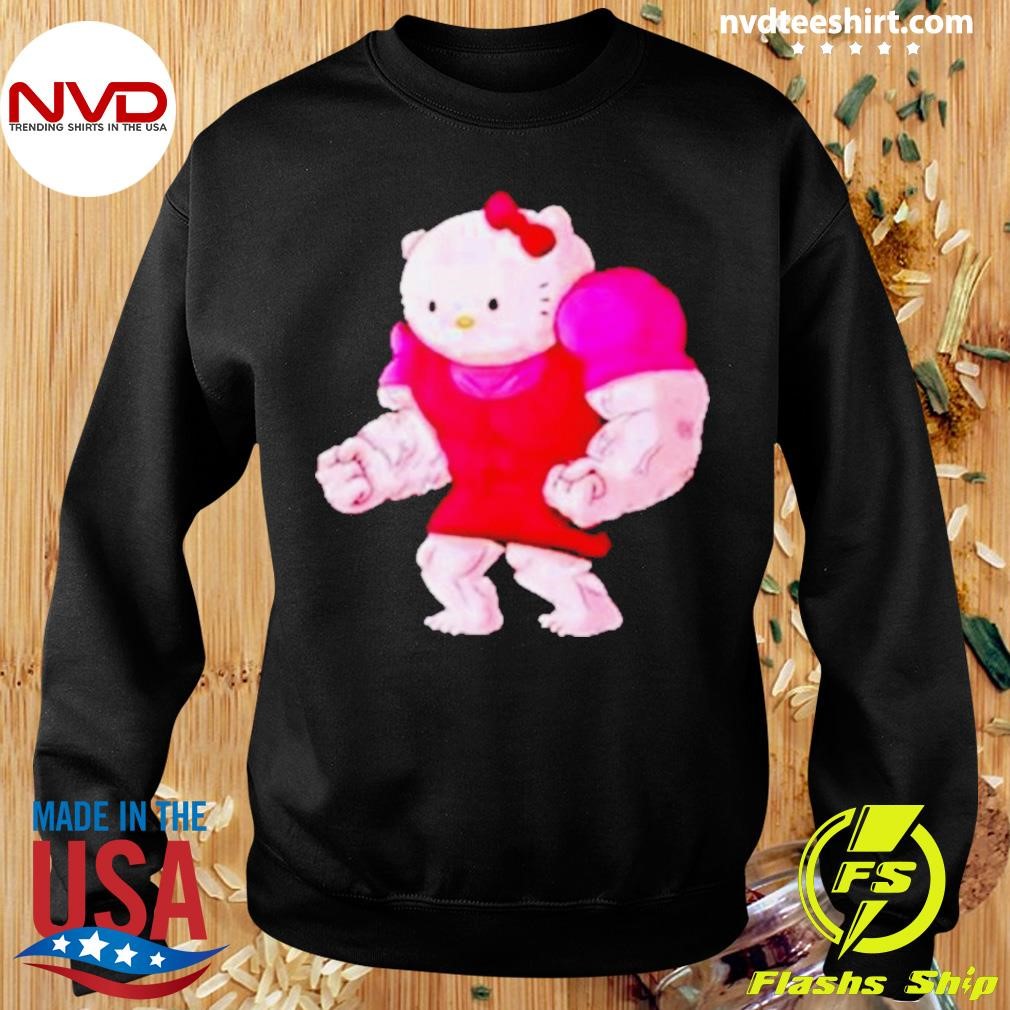 Buff Hello Kitty Gym Shirt - NVDTeeshirt