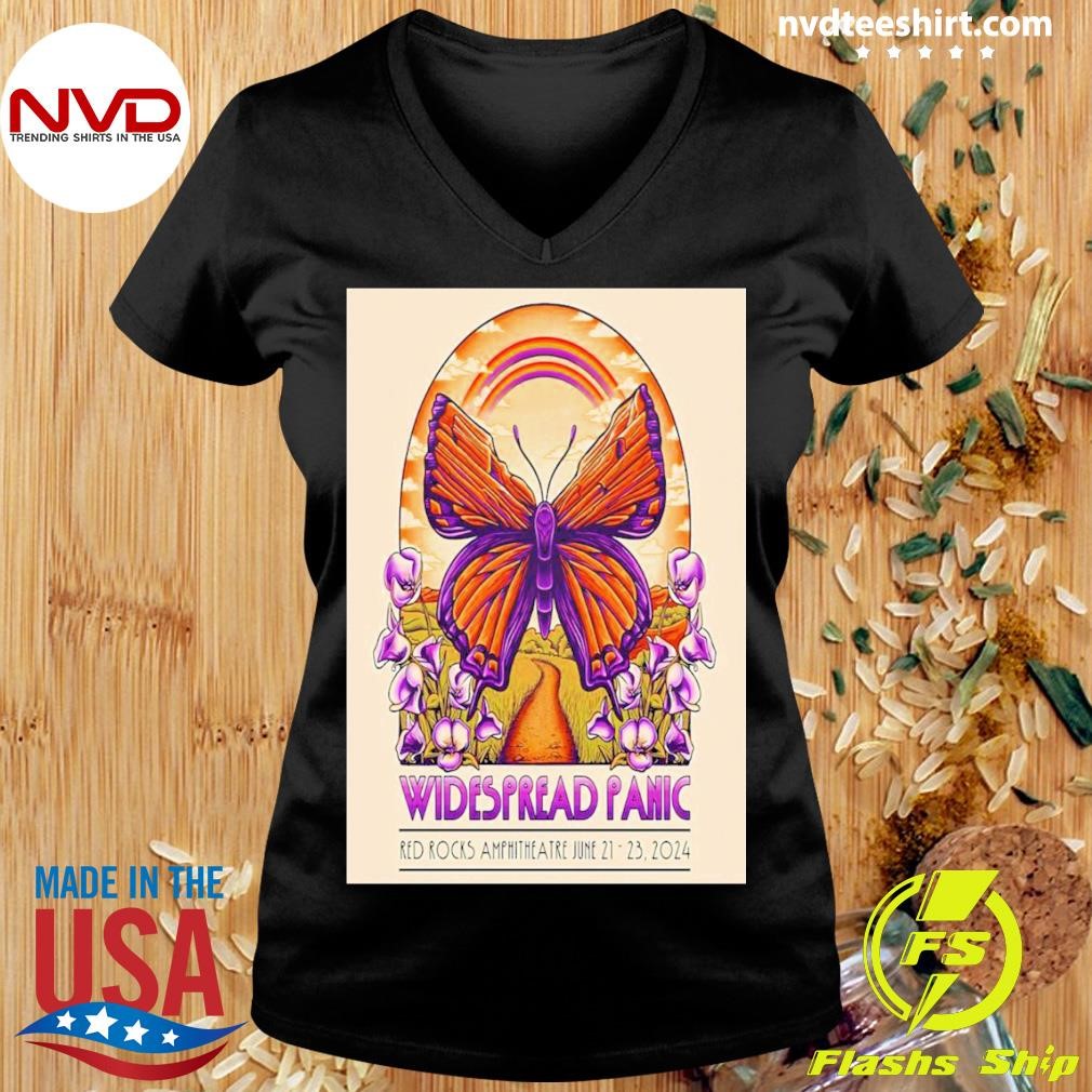 Red Rocks 2024 Widespread Panic Poster Shirt - NVDTeeshirt