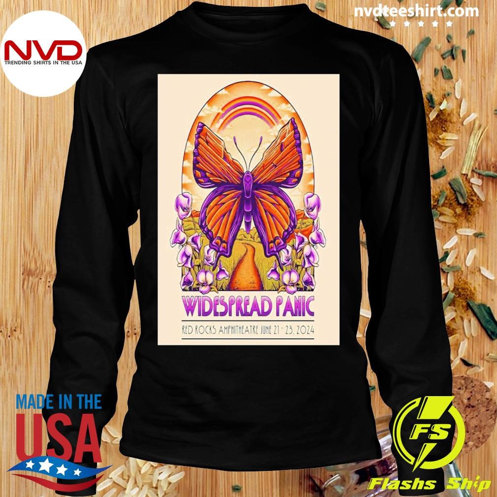 Red Rocks 2024 Widespread Panic Poster Shirt - NVDTeeshirt