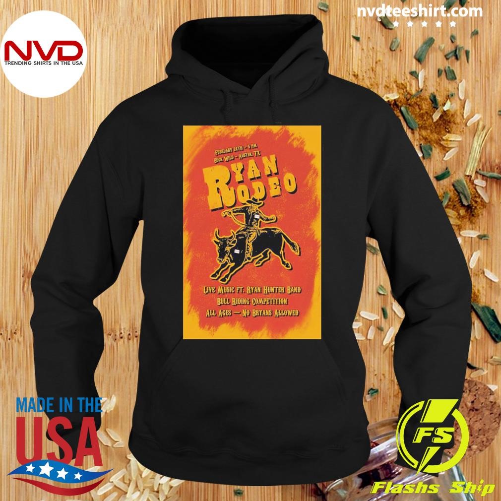 Ryan Rodeo Feb 24, 2024 Buck Wild Poster Shirt - NVDTeeshirt