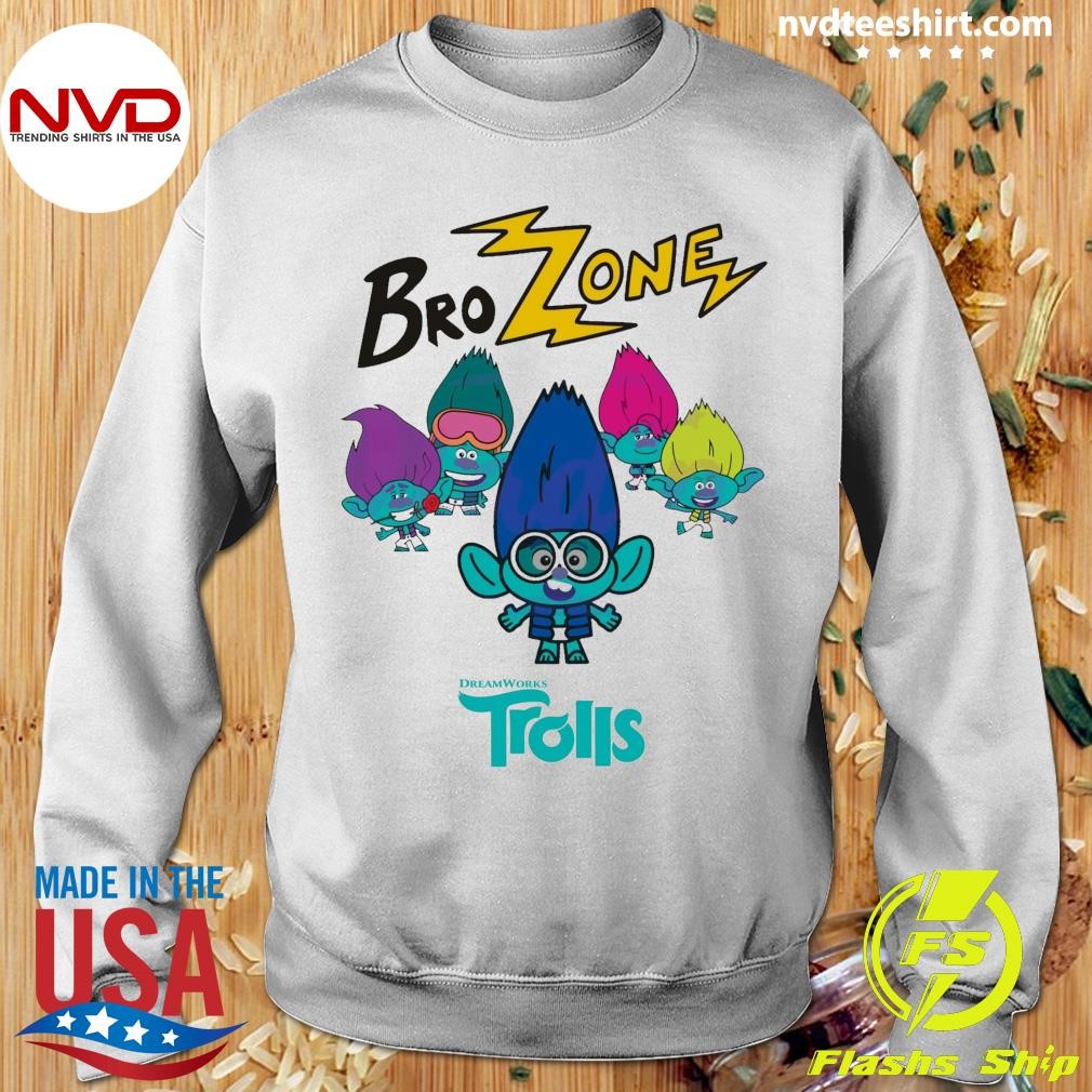 Brozone Trolls Dreamworks Band Together Cartoon Shirt - NVDTeeshirt