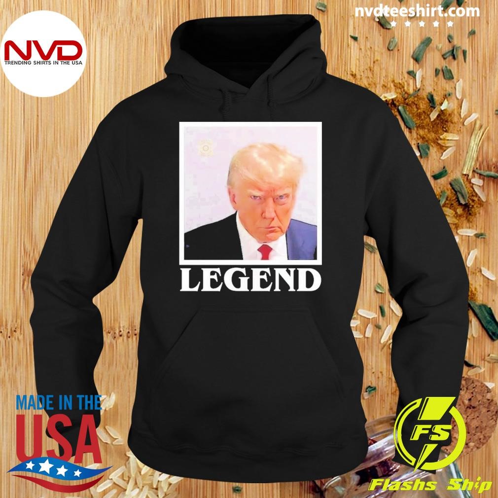 Legend Donald Trump Mugshot Pro Trump Shirt - NVDTeeshirt