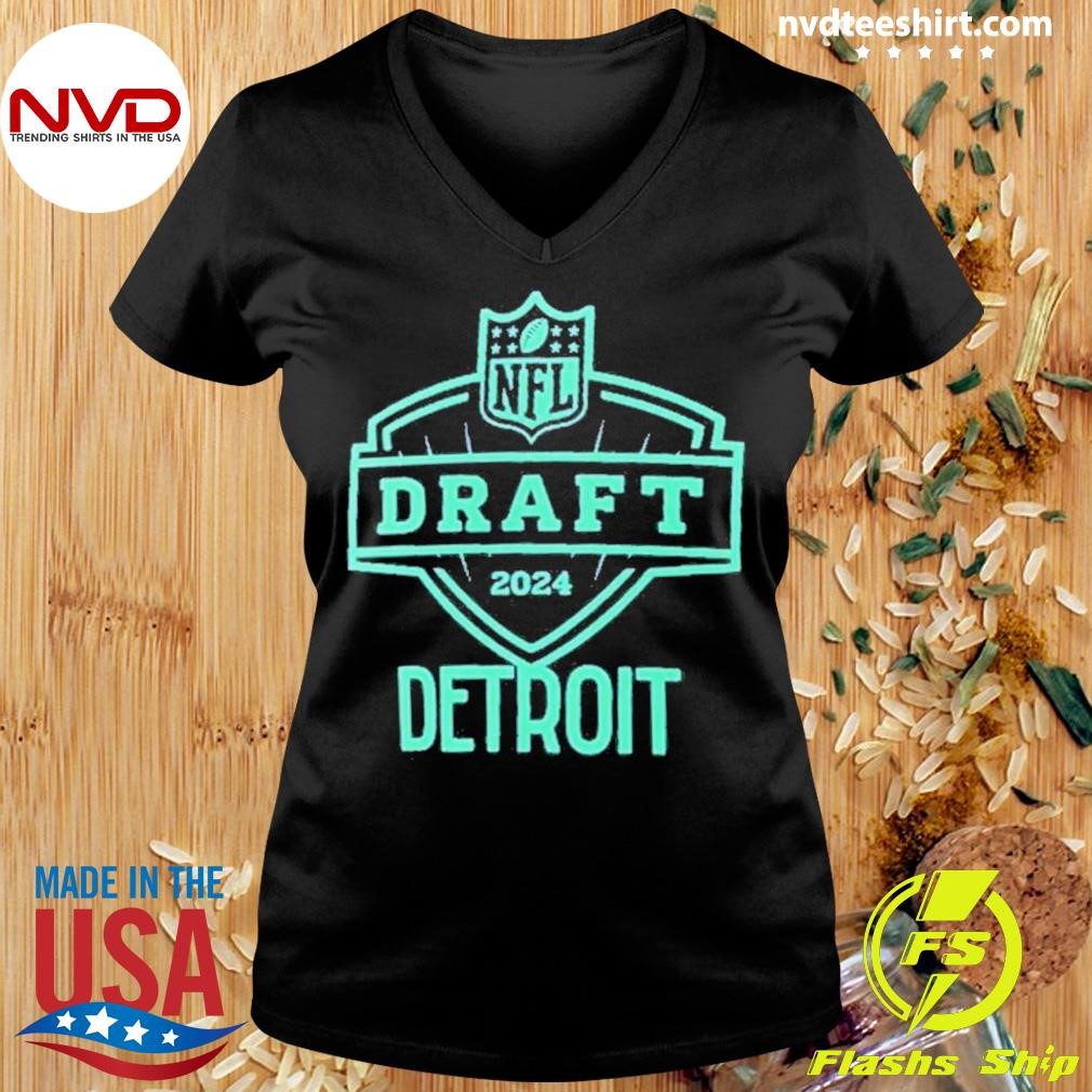 2024 Nfl Draft Detroit Logo Shirt - NVDTeeshirt
