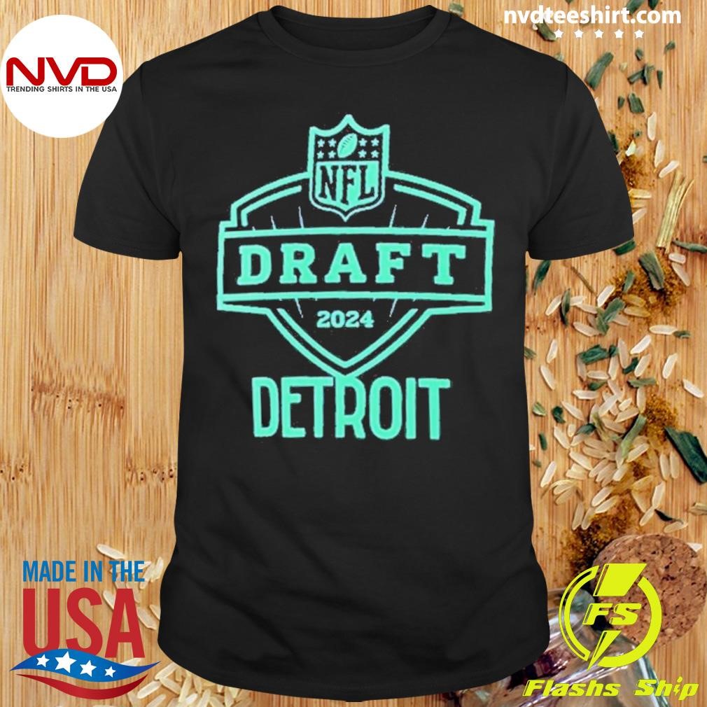2024 Nfl Draft Detroit Logo Shirt - NVDTeeshirt