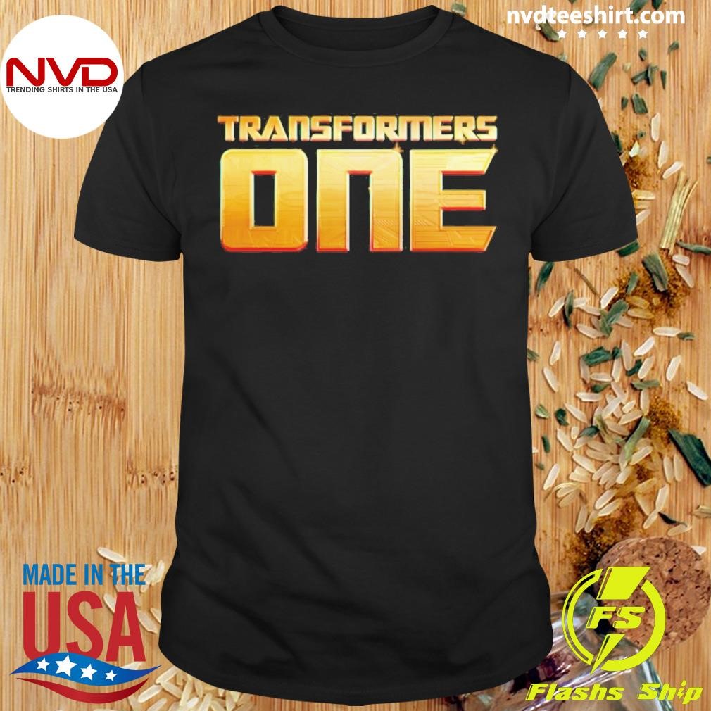 Transformers One Logo 2024 Shirt - NVDTeeshirt