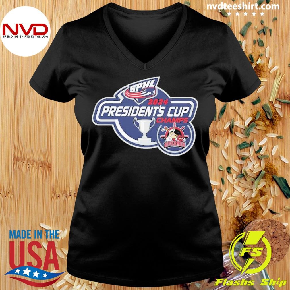 2024 Sphl Rivermen President’s Cup Logo Shirt - NVDTeeshirt
