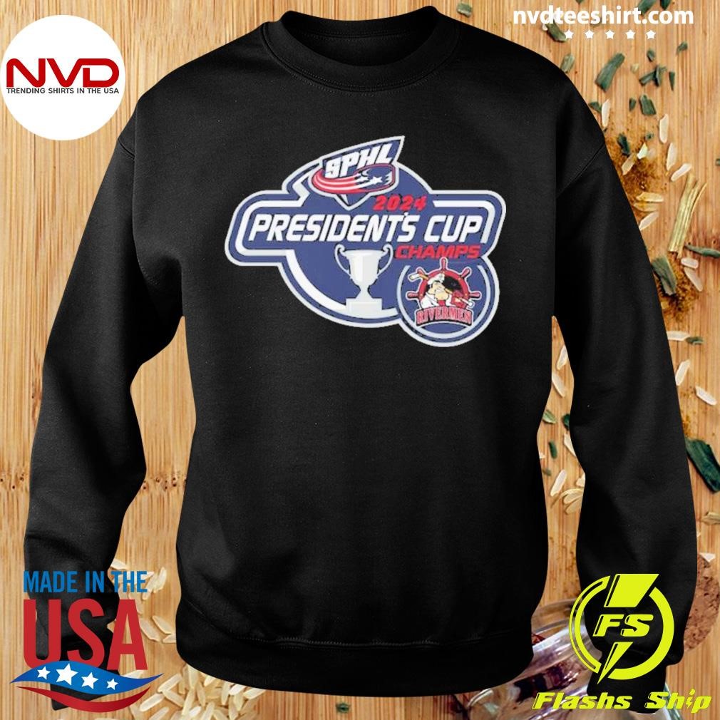 2024 Sphl Rivermen President’s Cup Logo Shirt - NVDTeeshirt