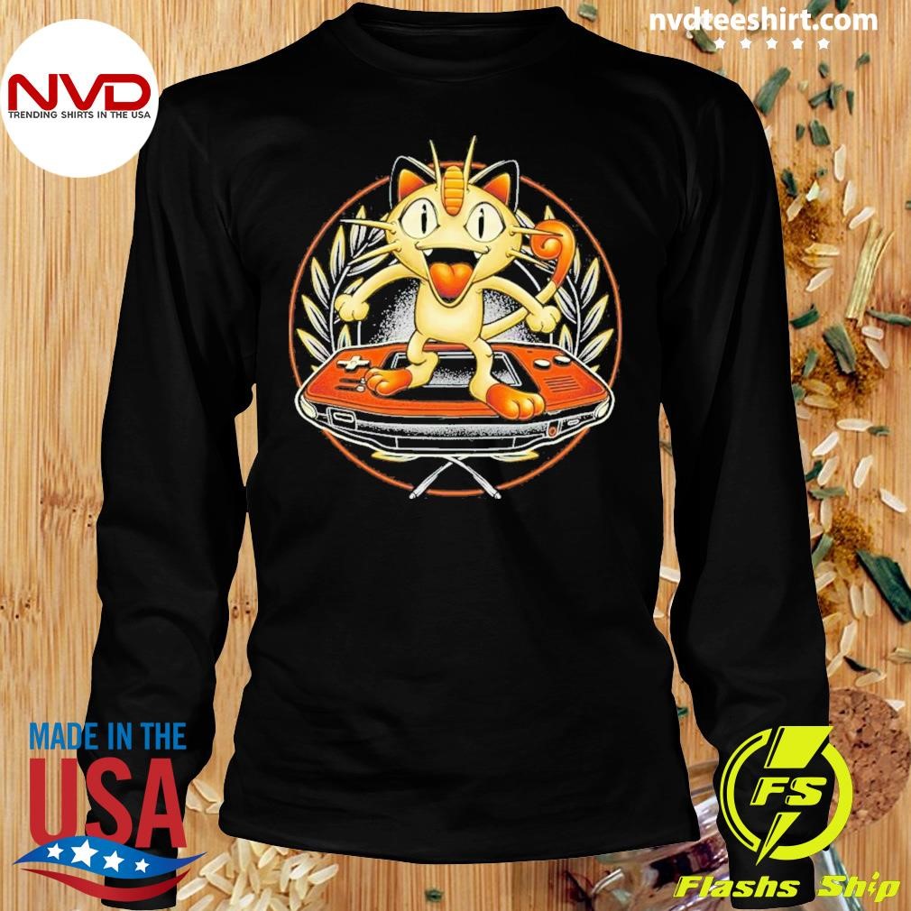 Pokemon Gamer Meowth Shirt - NVDTeeshirt