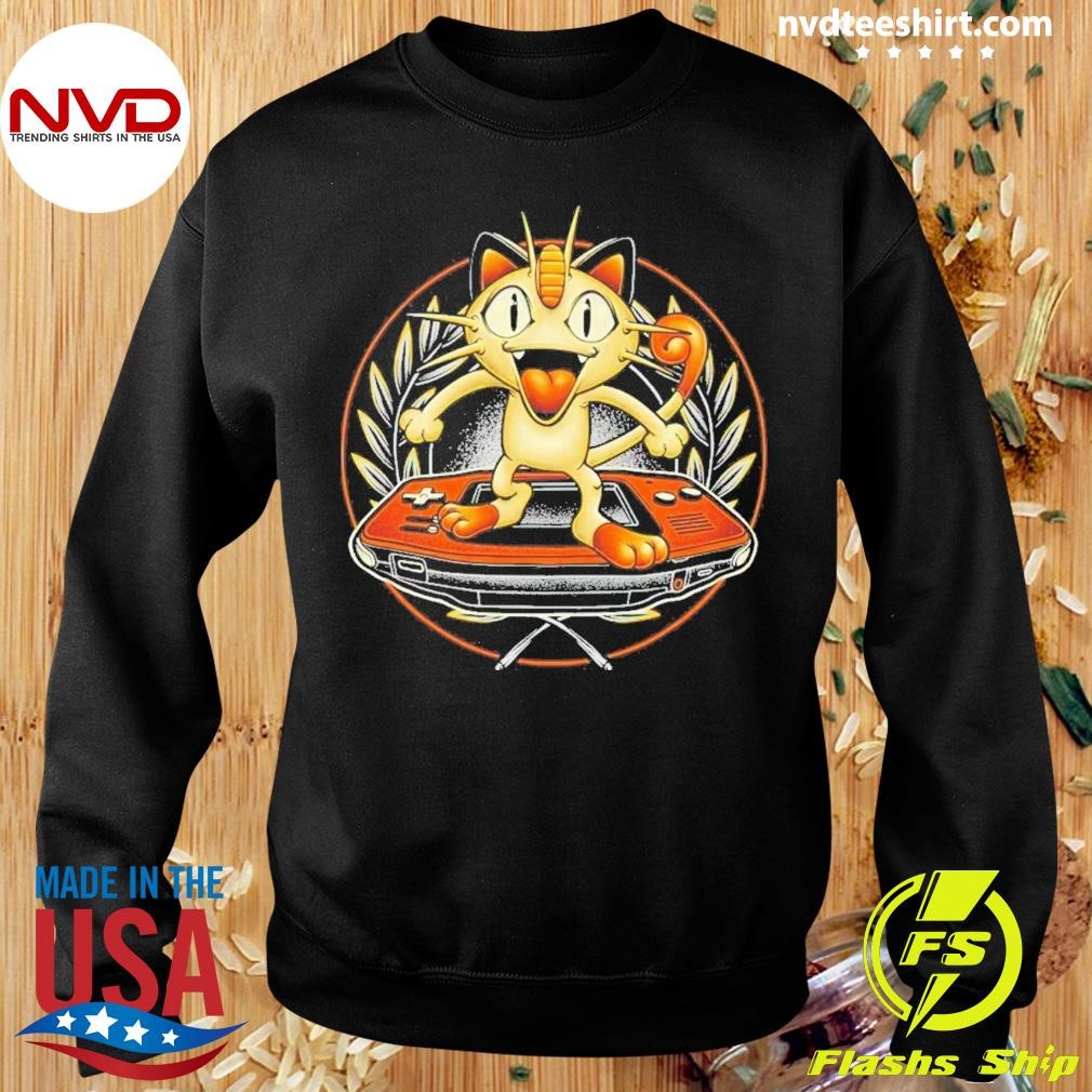 Pokemon Gamer Meowth Shirt - NVDTeeshirt