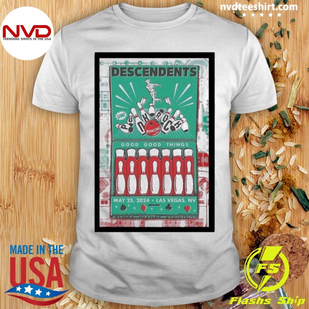 Poster Descendents Punk Rock Bowling And Music Festival 2024 Shirt ...