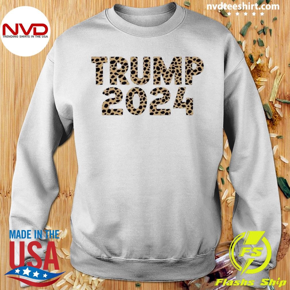 Trump 2024 Leopard Design Shirt - NVDTeeshirt