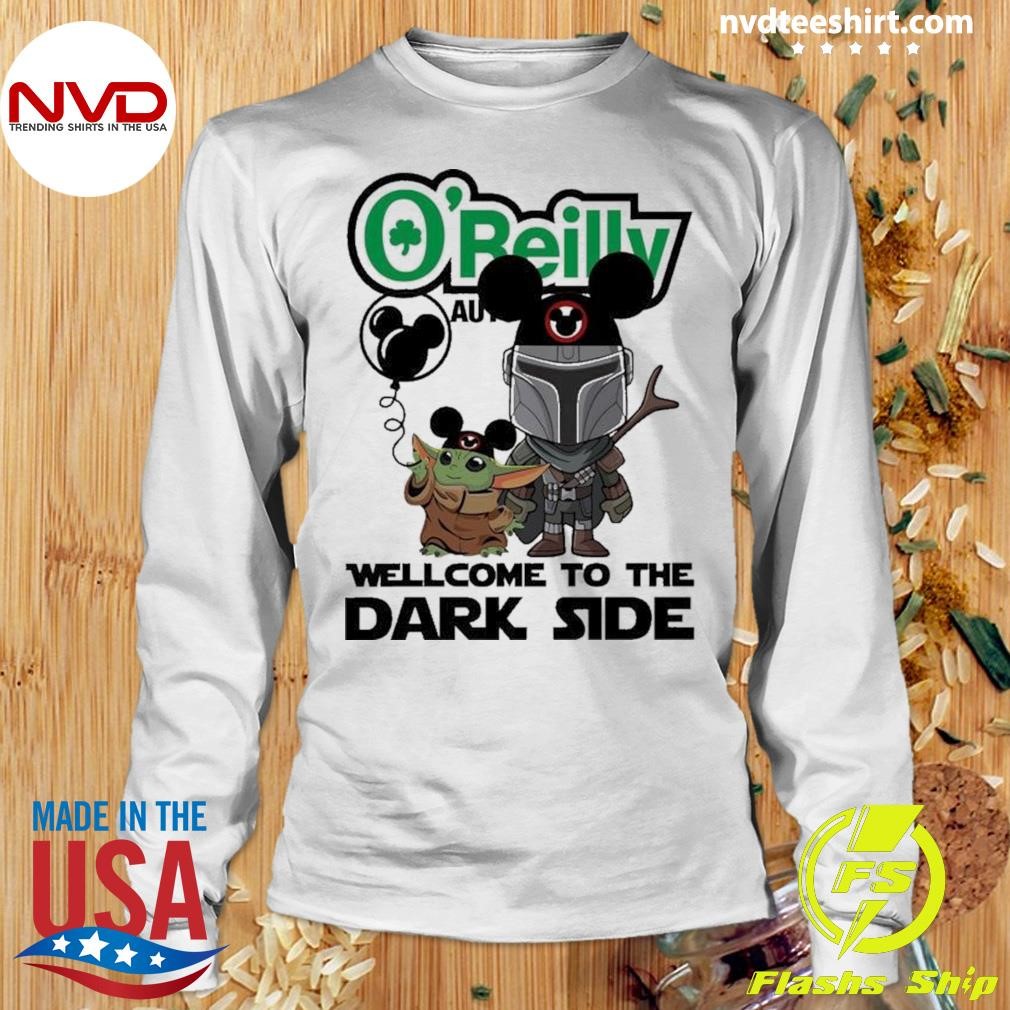 Darth Vader And Baby Yoda Mickey Mouse O’reilly Welcome To The Dark ...