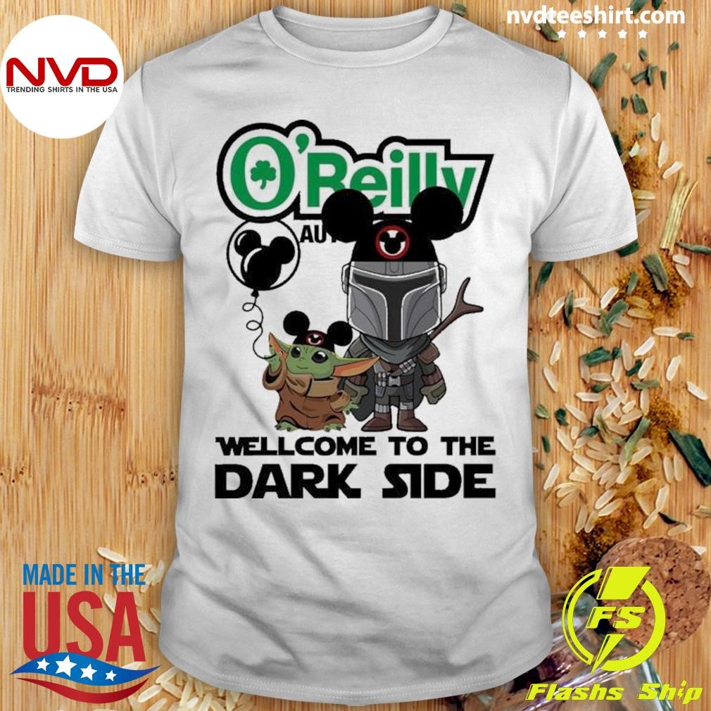 Darth Vader And Baby Yoda Mickey Mouse O’reilly Welcome To The Dark ...