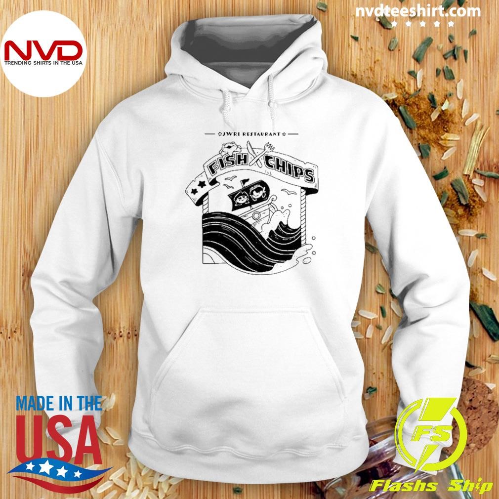Jwri Restaurant Fish Chips Shirt - NVDTeeshirt