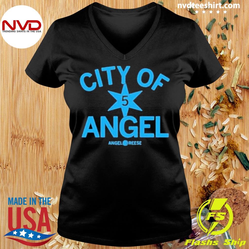 Raygun City Of Angel 5 Star Angel Reese Shirt - NVDTeeshirt
