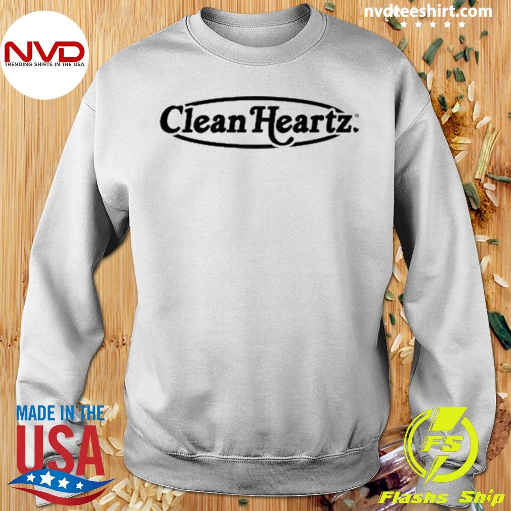 Clean Heartz Logo Shirt - NVDTeeshirt