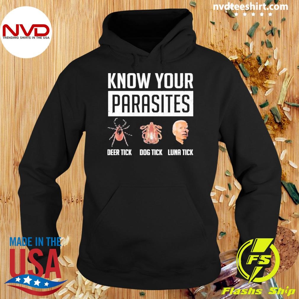 Design Know Your Parasites Shirt - NVDTeeshirt