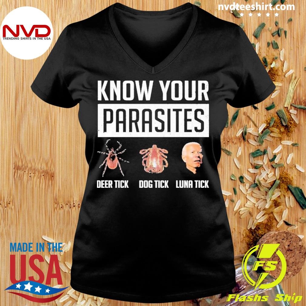 Design Know Your Parasites Shirt - NVDTeeshirt