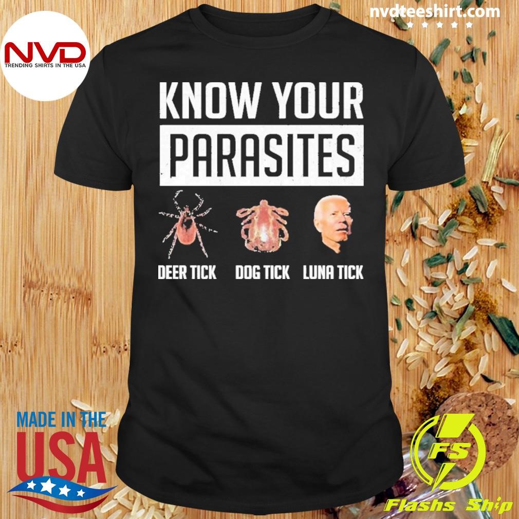 Design Know Your Parasites Shirt - NVDTeeshirt