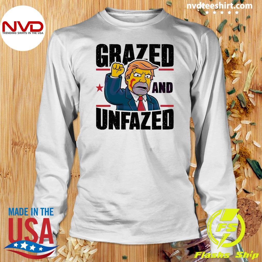 Grazed And Unfazed Simon Family Donald Trump Shirt - NVDTeeshirt