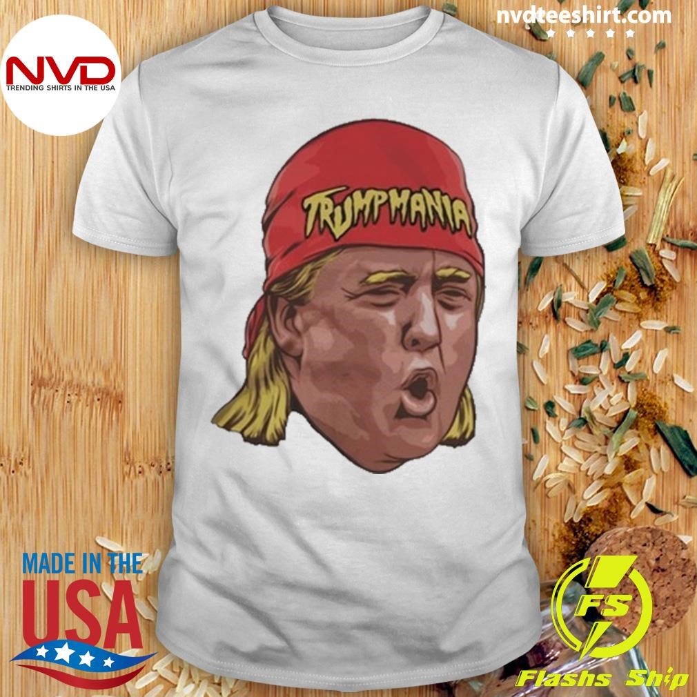 Hulk Hogan Trumpmania Wrestling Tee Shirt - NVDTeeshirt