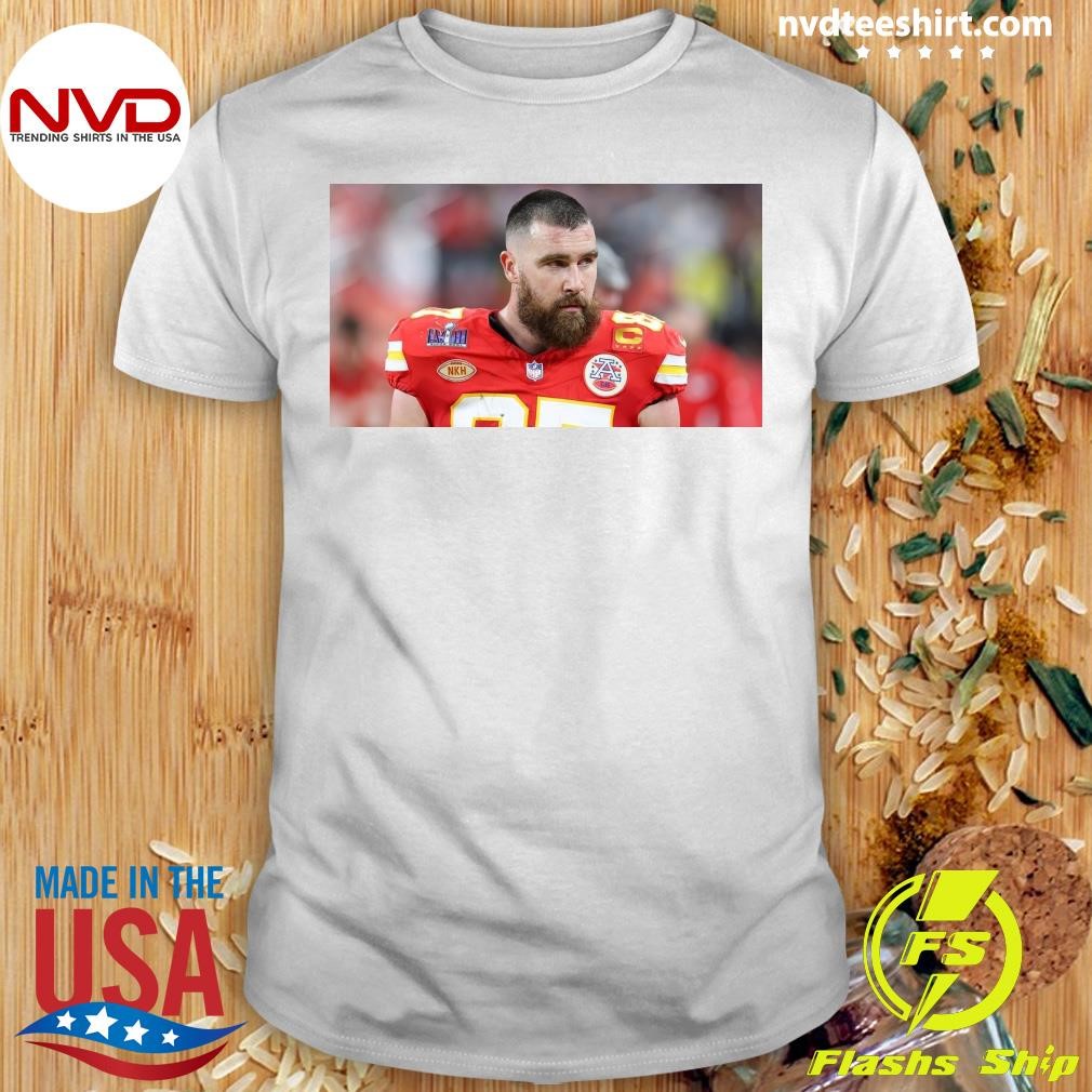 Travis Kelce Debuts Bold New Look At Kansas City Chiefs Training Camp Shirt - NVDTeeshirt