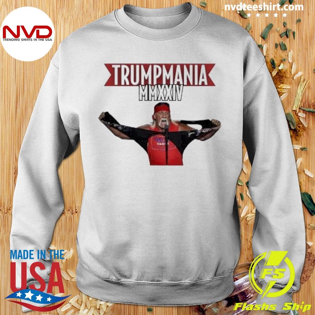 Trumpmania MMXXIV Hulk Hogan 2024 Shirt - NVDTeeshirt