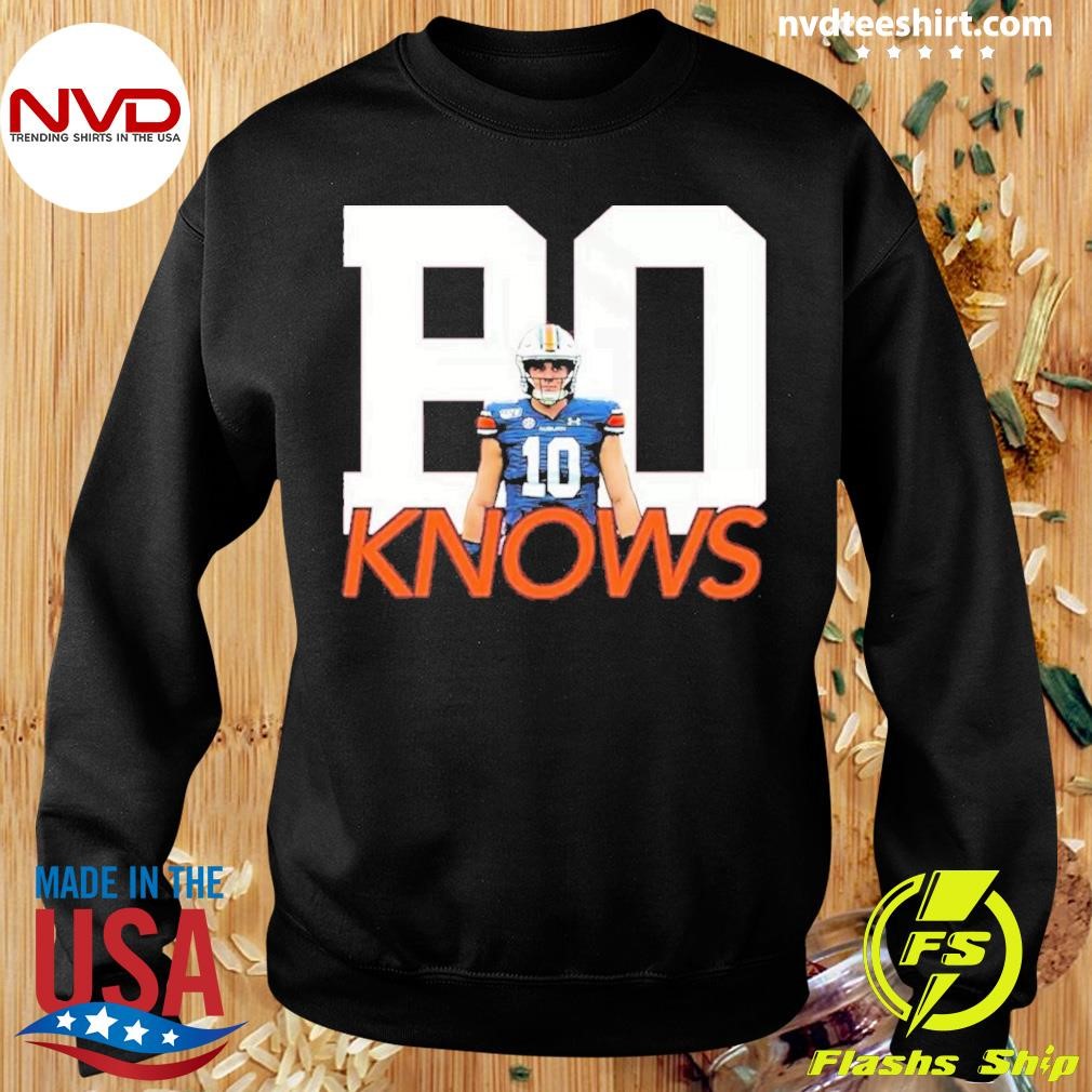 Bo Nix College Football Bo Knows Shirt - NVDTeeshirt