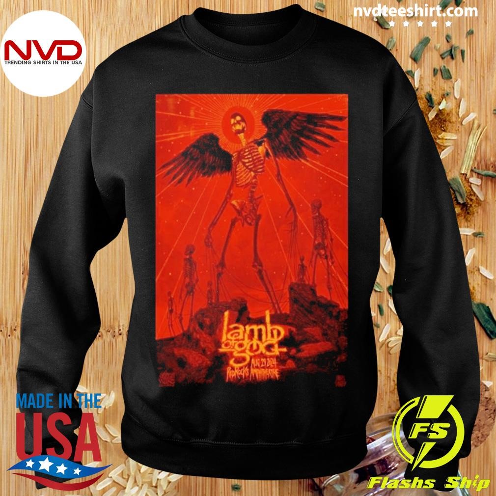 Skeleton Lamb Of God Aug 29 2024 Red Rocks Amphitheatre in Morrison CO ...