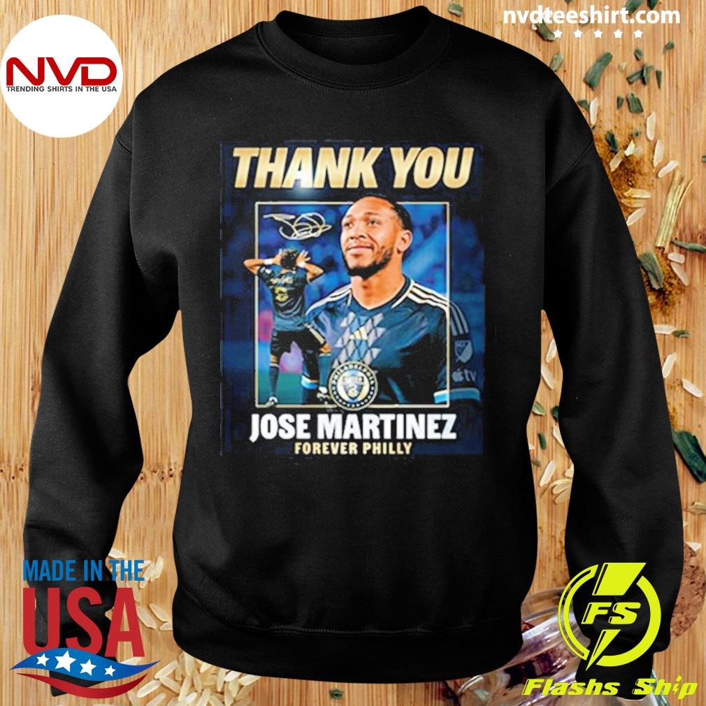 Thank You Jose Martinez Forever Philly Signature 2024 Shirt - NVDTeeshirt