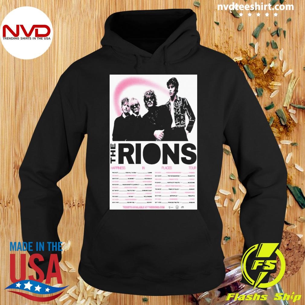 The Rions Happiness In Places Tour 2024 Poster Shirt - NVDTeeshirt
