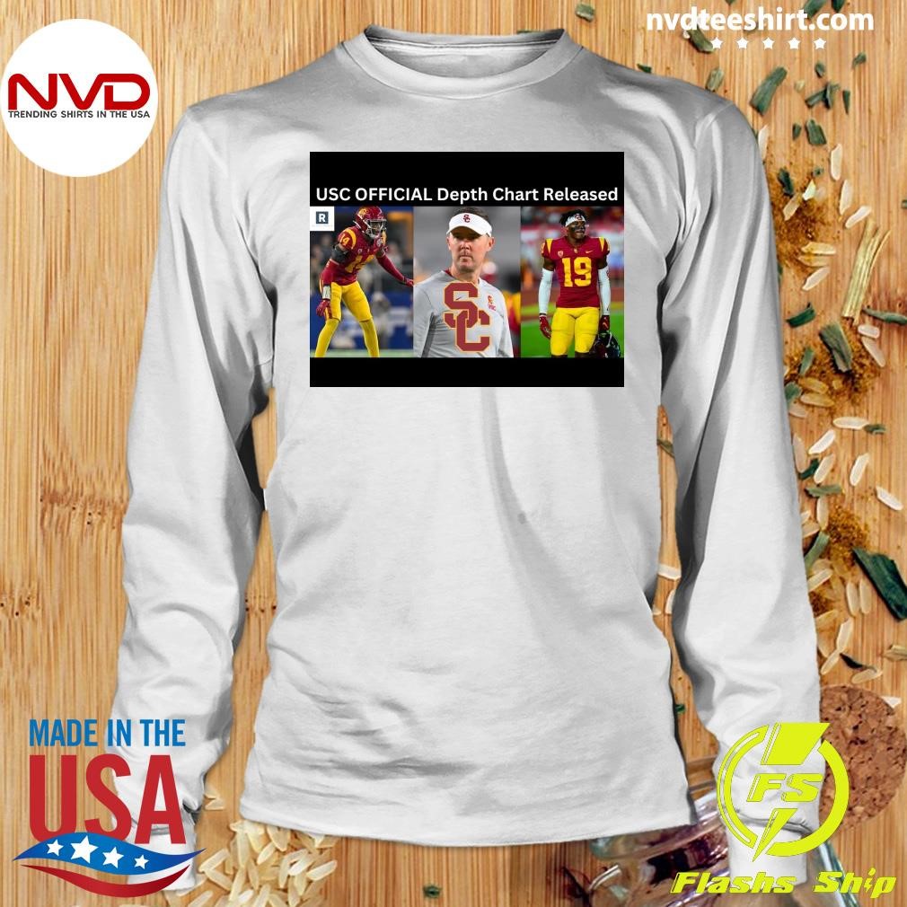 Usc Football Releases Official Depth Chart Vs Lsu Shirt - NVDTeeshirt Usc Football Releases Official Depth Chart Vs Lsu Shirt - NVDTeeshirt