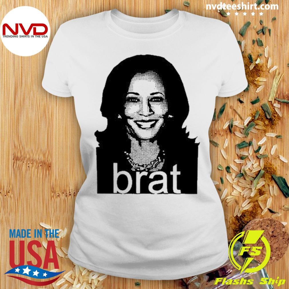 Chloe Cherry Kamala Harris Brat Screen Shirt - NVDTeeshirt