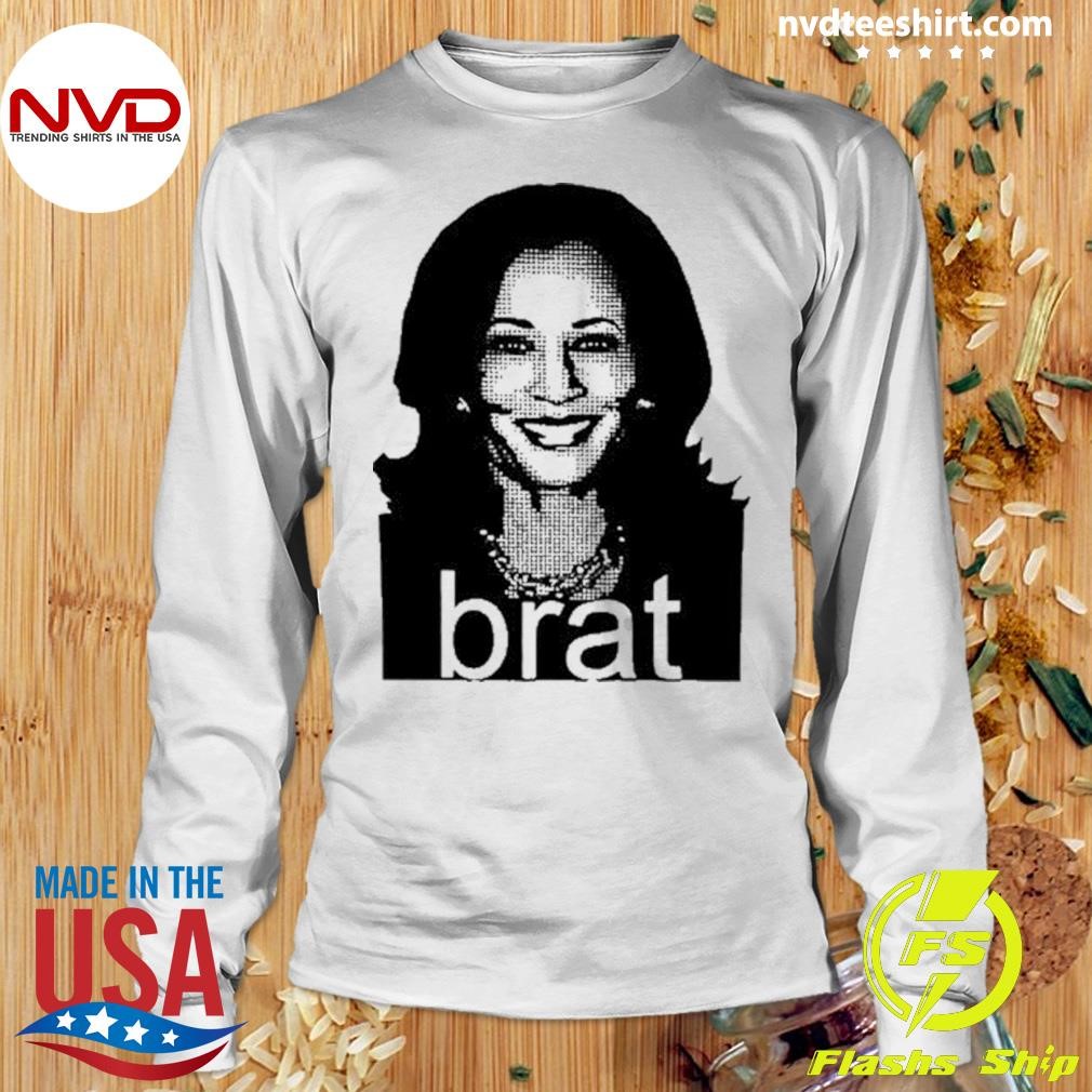 Chloe Cherry Kamala Harris Brat Screen Shirt - NVDTeeshirt