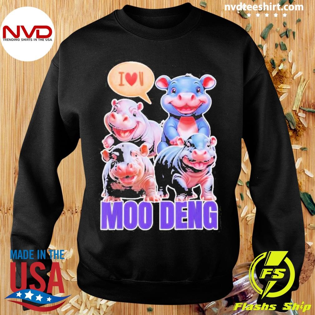Famous Baby Pigmy Moo Deng 2024 Shirt - NVDTeeshirt